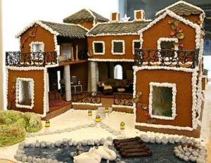 Custom Christmas Gingerbread House Cakes - Custom Gingerbread Christmas ...
