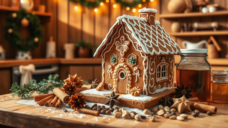 History Gingerbread - Custom Gingerbread Christmas House Cakes
