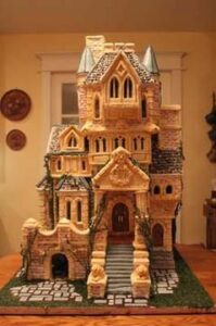 Custom Christmas Gingerbread House Cakes - Custom Gingerbread Christmas ...