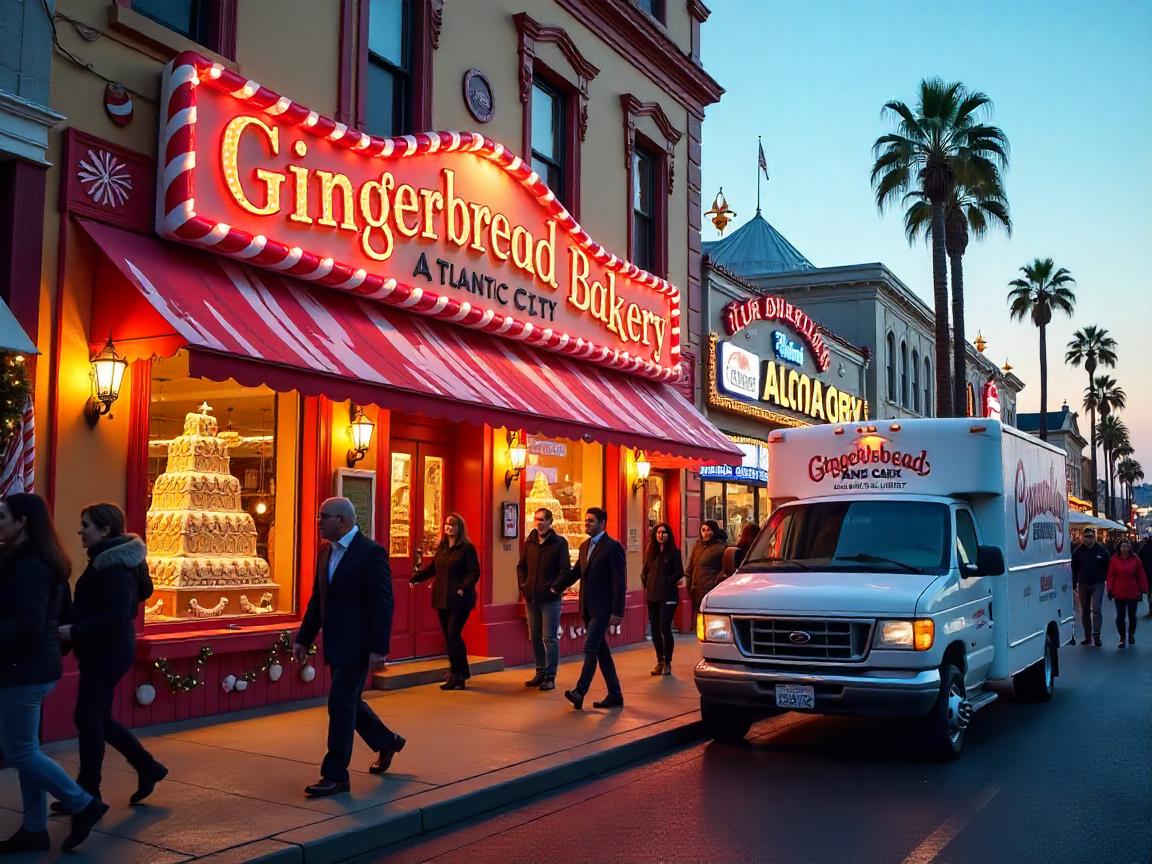 Custom Gingerbread House Cakes in Atlantic City, New Jersey - Custom ...