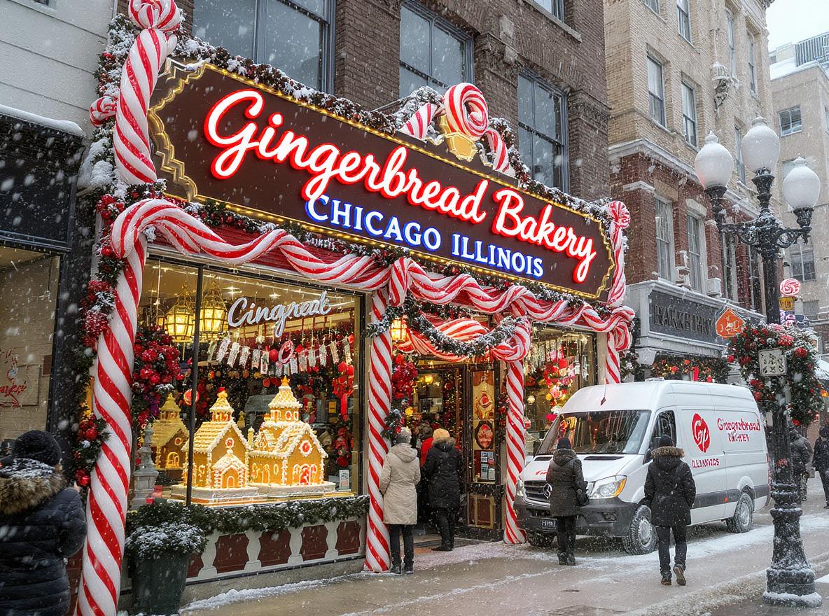 Custom Gingerbread House Cakes in Chicago, IL – Delivered Fresh ...