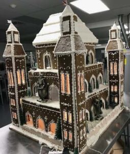 Largest Giant - Custom Gingerbread Christmas House Cakes