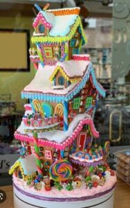 Largest Giant - Custom Gingerbread Christmas House Cakes